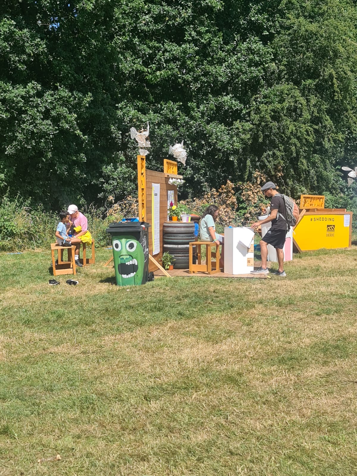 Timber Festival – Hello, we are S.H.E.D. A flexible structure designed ...